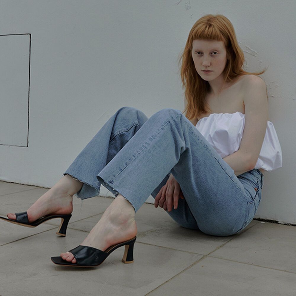 MARLA block-heel mules_prussian blue - 감도 깊은 취향 셀렉트샵 29CM