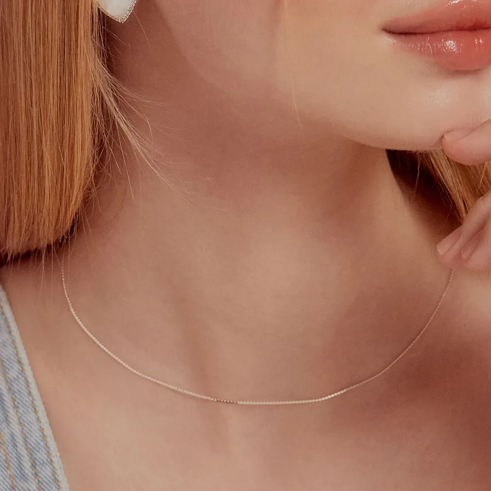 (실버925) 샤이닝 체인 목걸이 NZ2011 - 감도 깊은 취향 셀렉트샵 29CM