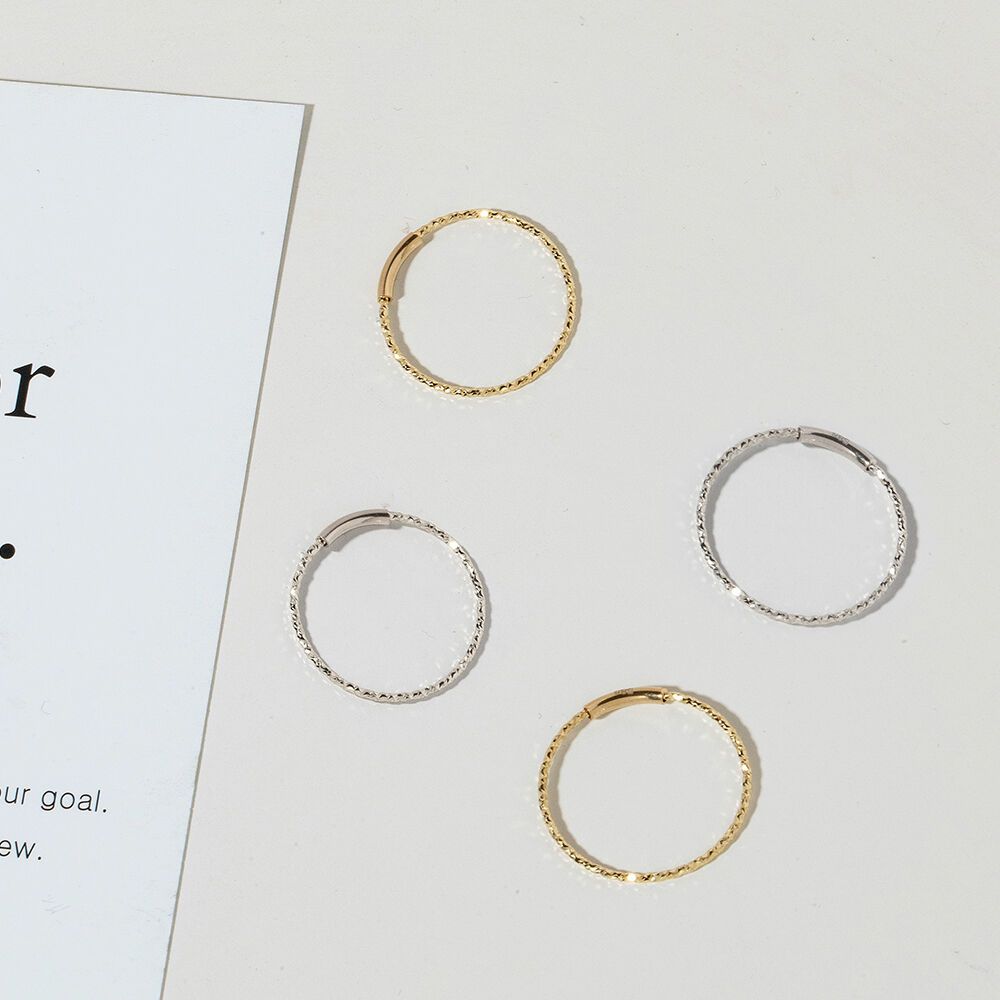 [박보영, 전혜진, 서지혜 착용] [SILVER925/14K] SIMPLE ROUND RING - 감도 깊은 취향 셀렉트샵 29CM