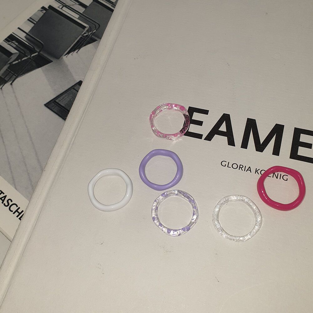 [놀면뭐하니 권진아,신세경 착용](2set)Gummy Wave Ring - 감도 깊은 취향 셀렉트샵 29CM