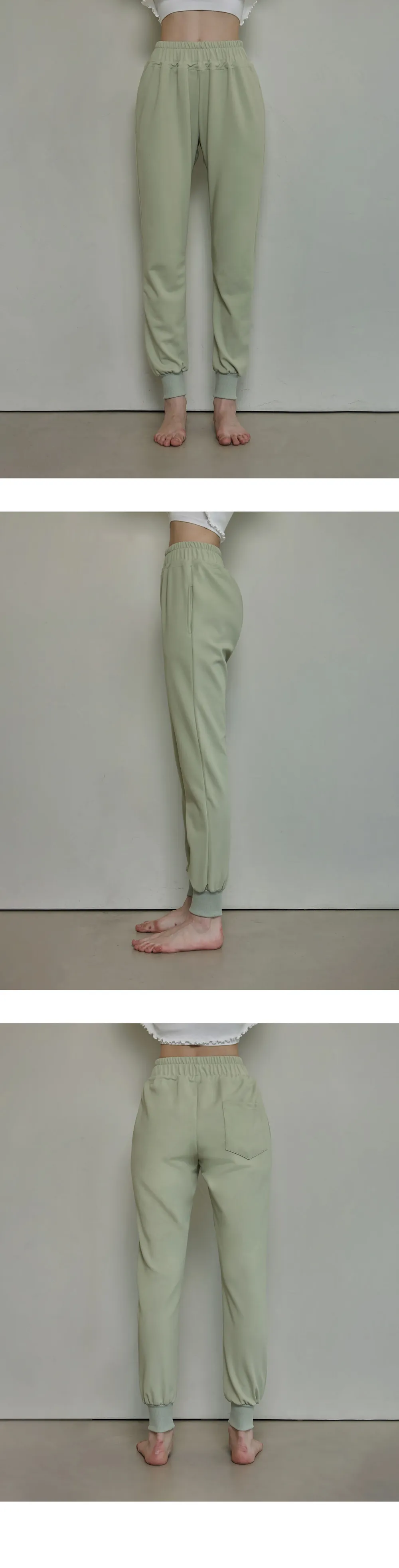 컴포터블 조거 팬츠 DEVI-B0055-말차그린 - 감도 깊은 취향 셀렉트샵 29CM