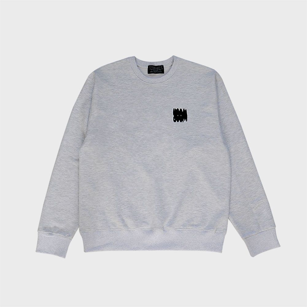 'W' SWEATSHIRTS (GREY) - 감도 깊은 취향 셀렉트샵 29CM