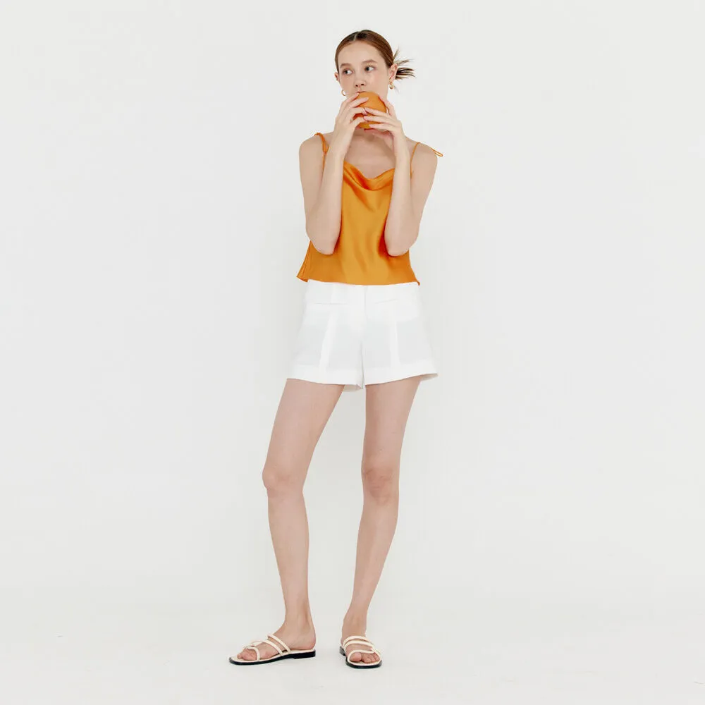 WIDE PIN-TUCK SHORTS-WHITE - 감도 깊은 취향 셀렉트샵 29CM