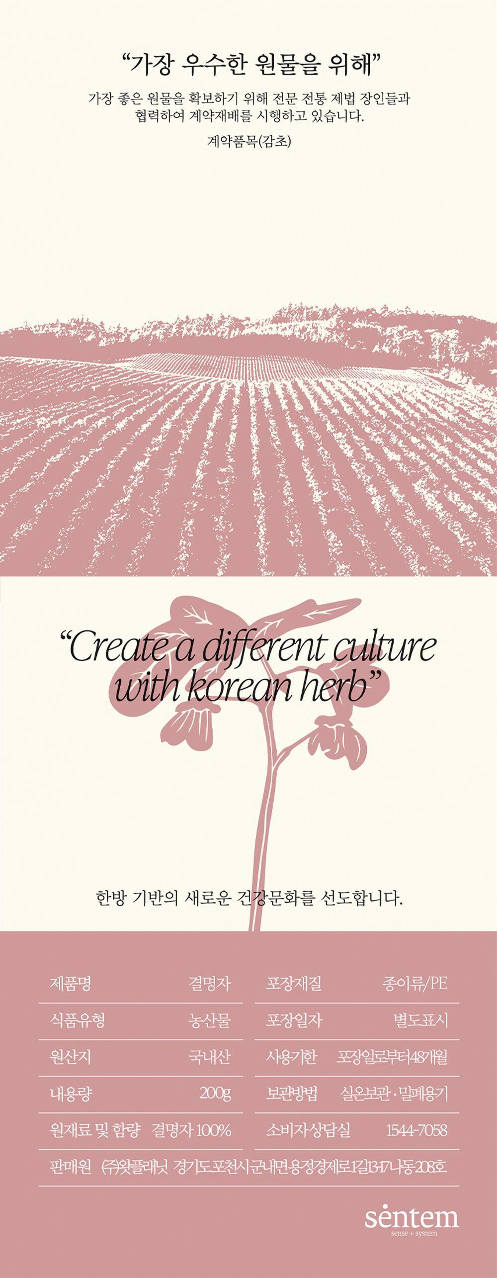 결명자 200g - 감도 깊은 취향 셀렉트샵 29CM