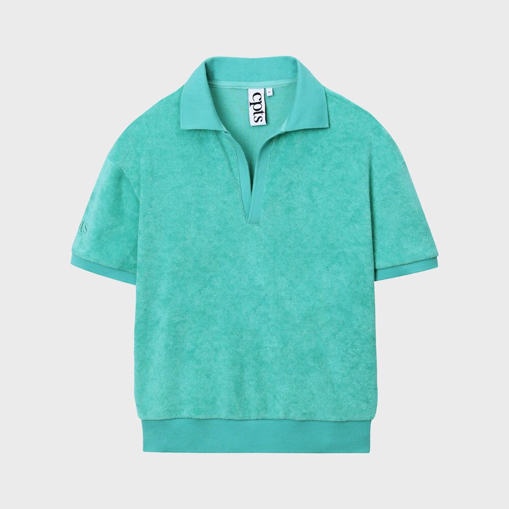 LIGHT TERRY POLO SHIRTS_TIFFANY GREEN - 감도 깊은 취향 셀렉트샵 29CM