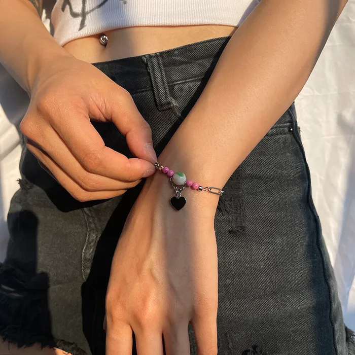 NO.238 [BLACK PINK] BRACELET - 감도 깊은 취향 셀렉트샵 29CM