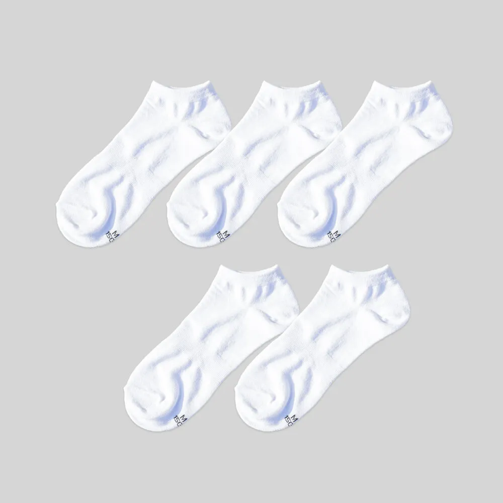 [5PACK] 1507 쿨맥스 스니커즈 삭스 - 스노우화이트 - 감도 깊은 취향 셀렉트샵 29CM