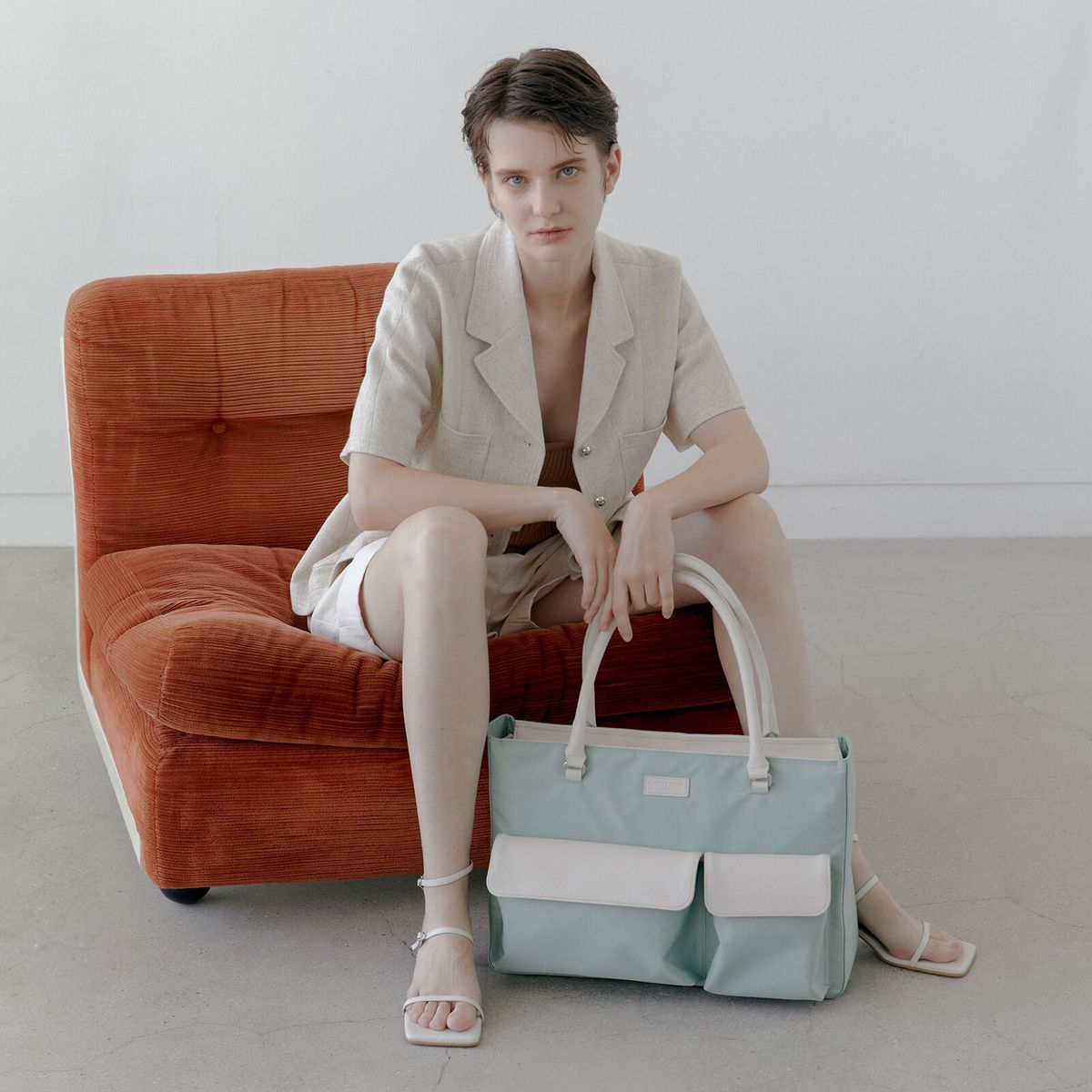 TWO POCKET BAG(MINT CREAM) - 감도 깊은 취향 셀렉트샵 29CM