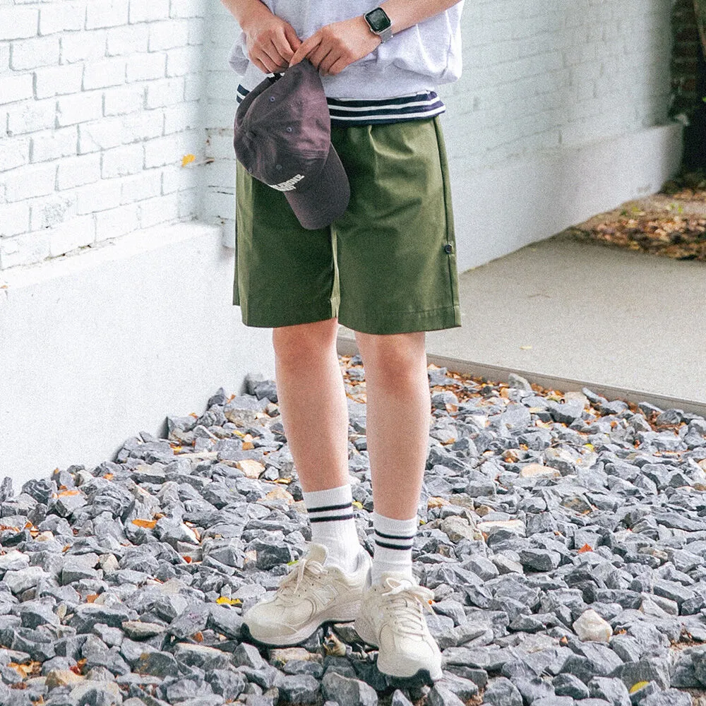 [DE LUXE]앨빈클로 원턱 와이드 버뮤다 롤업 팬츠 DLX1252 (4 COLOR) - 감도 깊은 취향 셀렉트샵 29CM