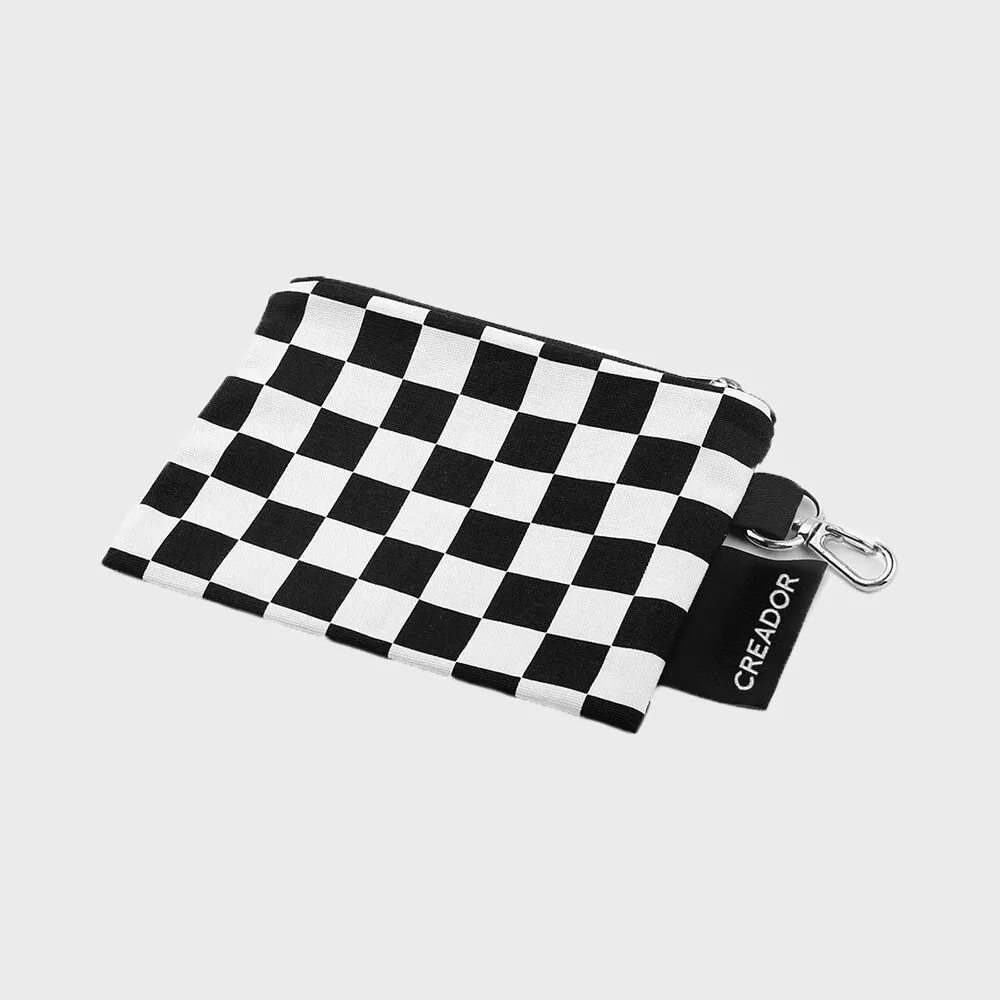 checkerboard zipper pouch - 감도 깊은 취향 셀렉트샵 29CM