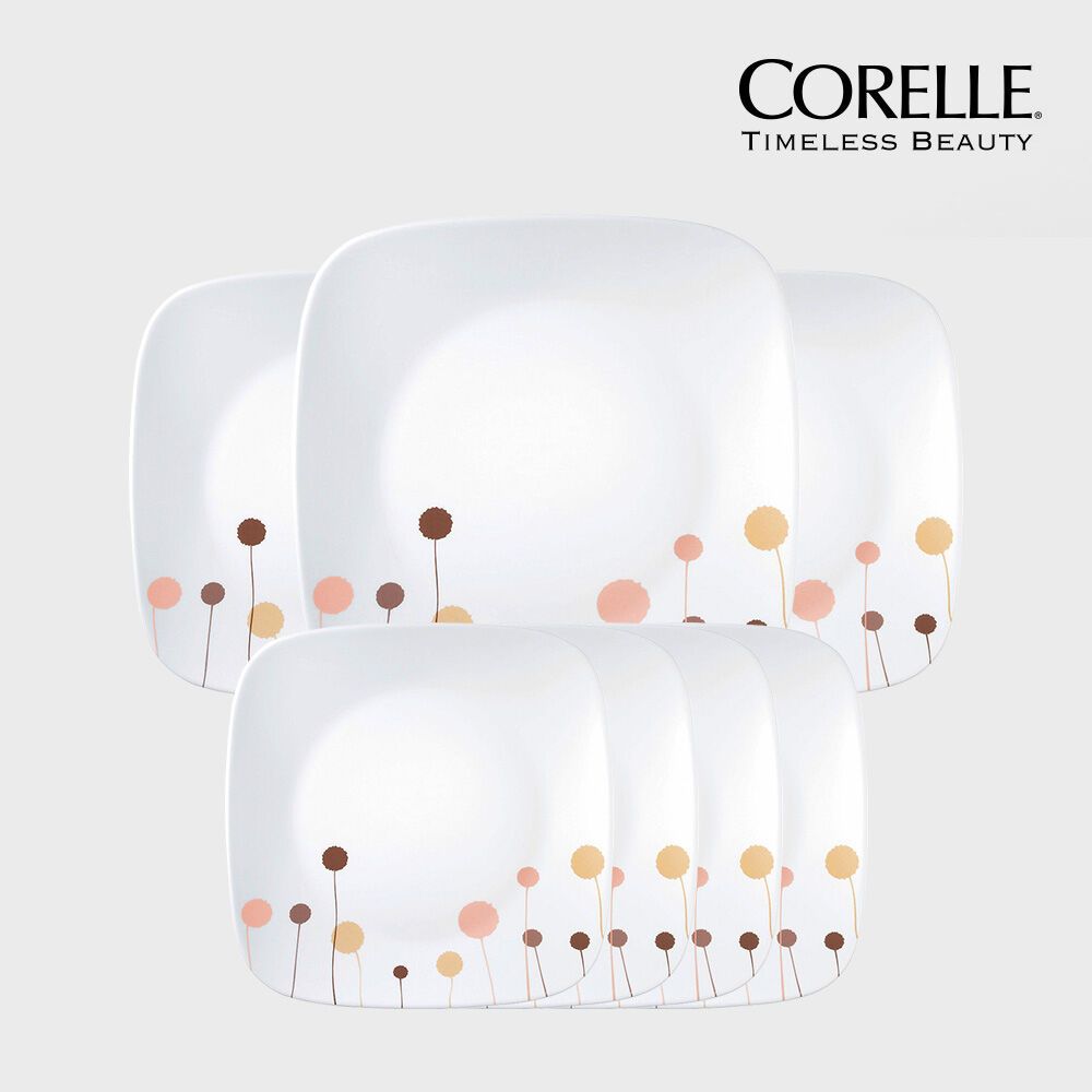 [코렐] 꽃솜 사각접시세트 7p - 감도 깊은 취향 셀렉트샵 29CM