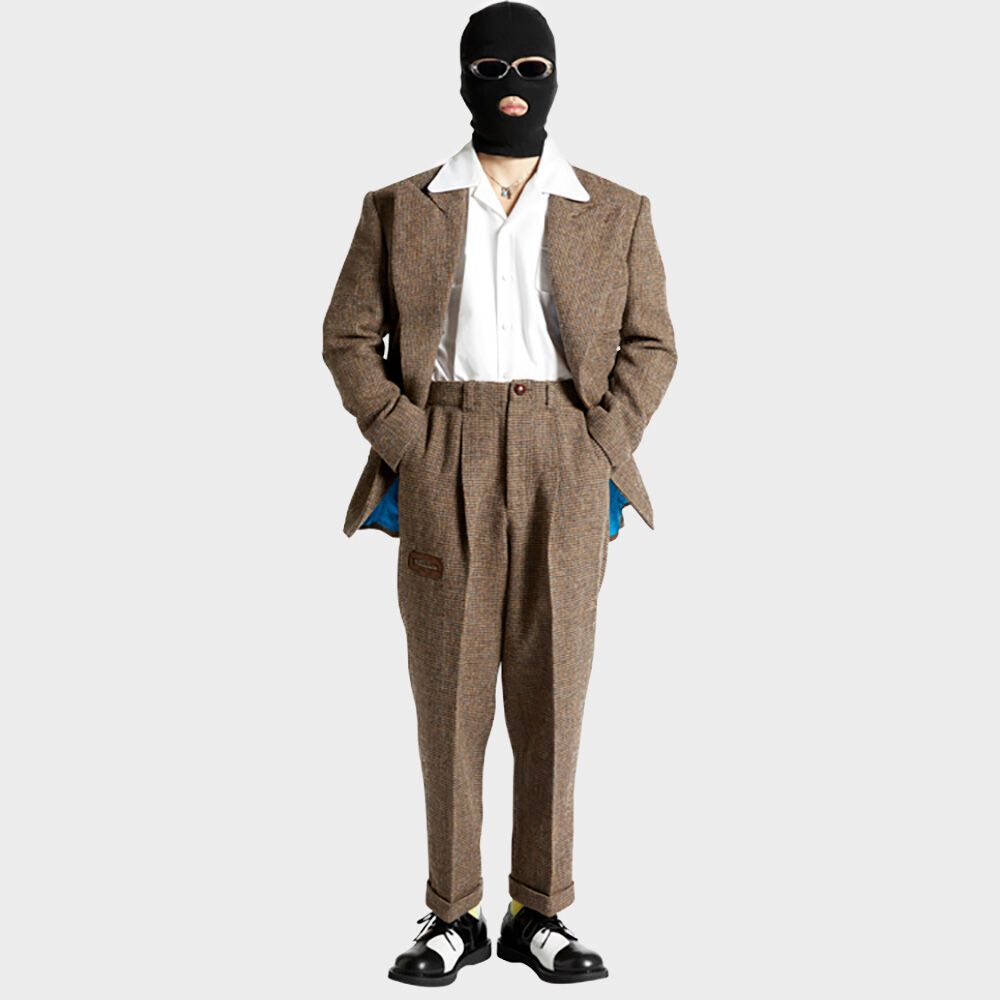 HARRIS TWEED BELTLESS TROUSER - 감도 깊은 취향 셀렉트샵 29CM