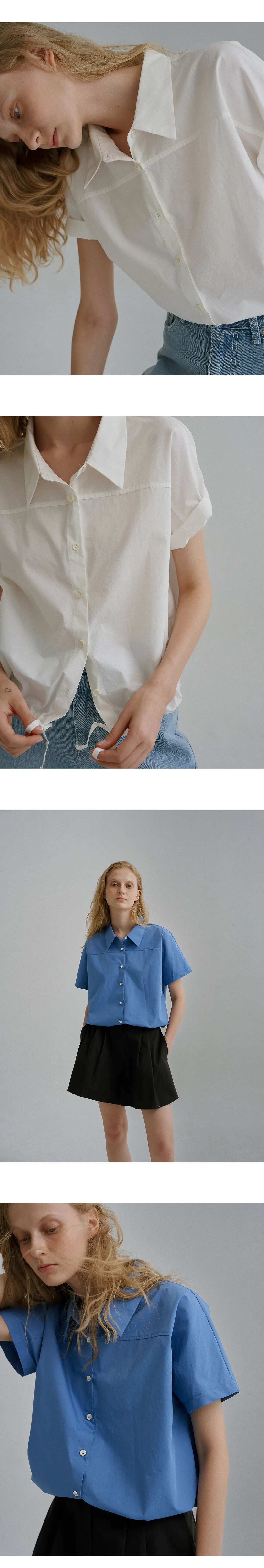 String cotton blouse_3colors - 감도 깊은 취향 셀렉트샵 29CM