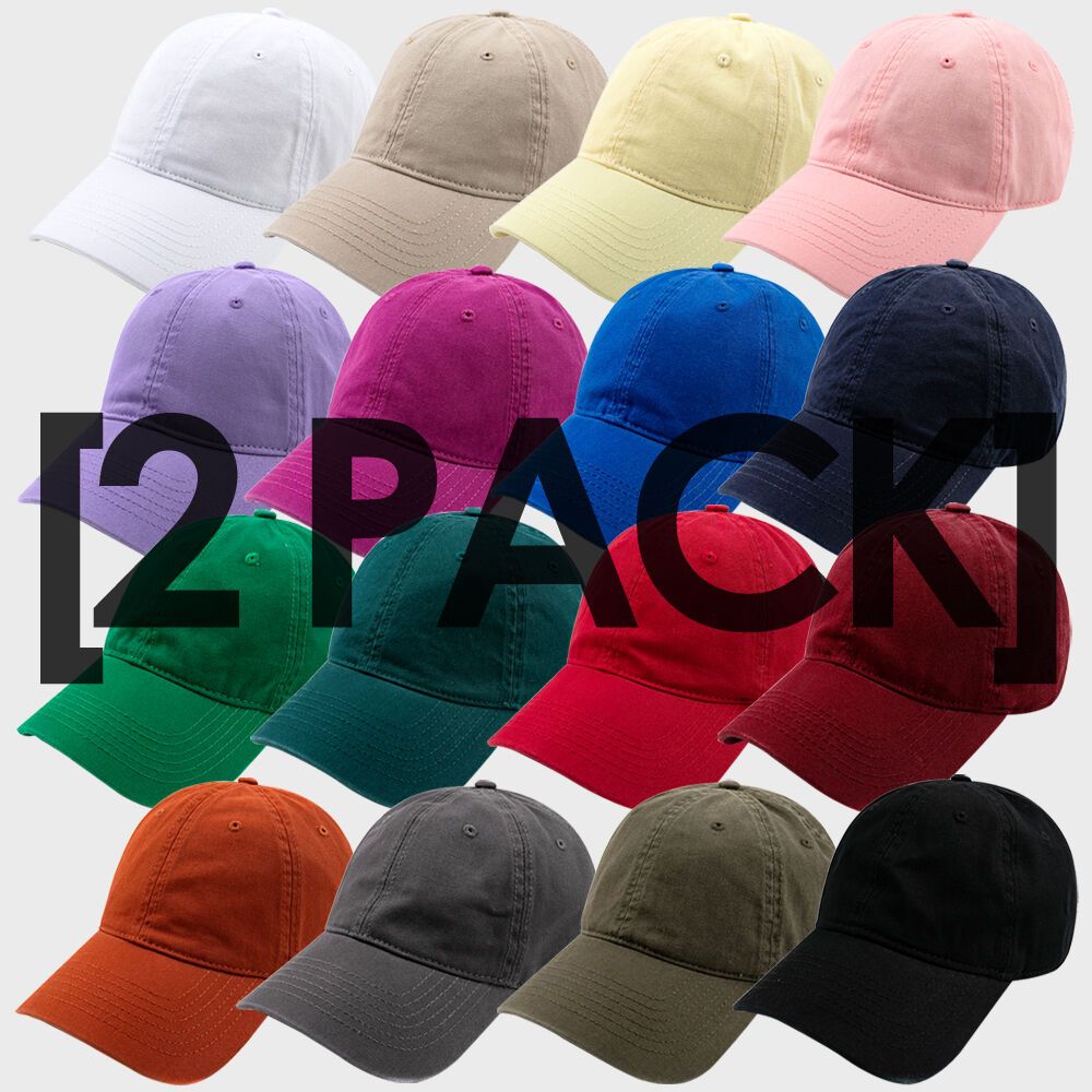 [2 PACK]SIMPLE BASIC 워싱 볼캡 - 감도 깊은 취향 셀렉트샵 29CM