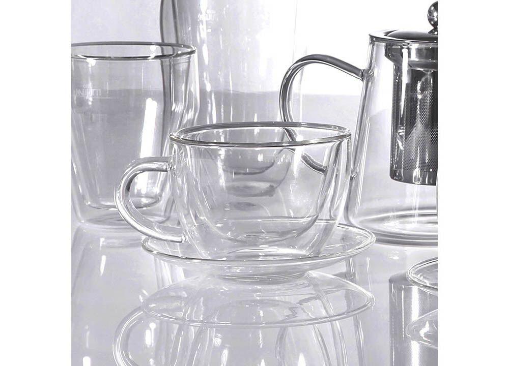 [까사무띠]이중유리 네로 글래스 2P(220ml) - 감도 깊은 취향 셀렉트샵 29CM