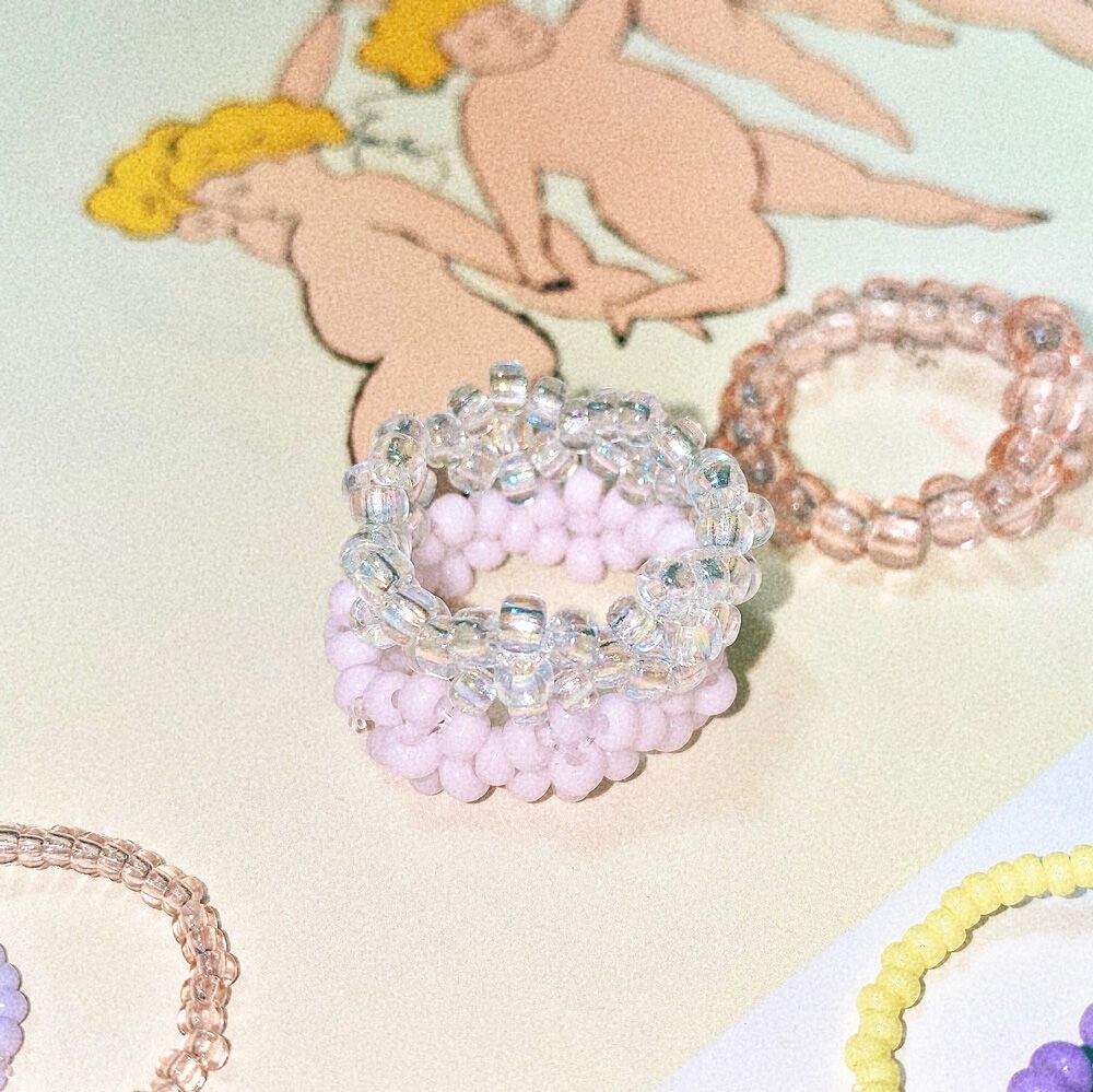 Bubble Flowers Beads Ring - 감도 깊은 취향 셀렉트샵 29CM