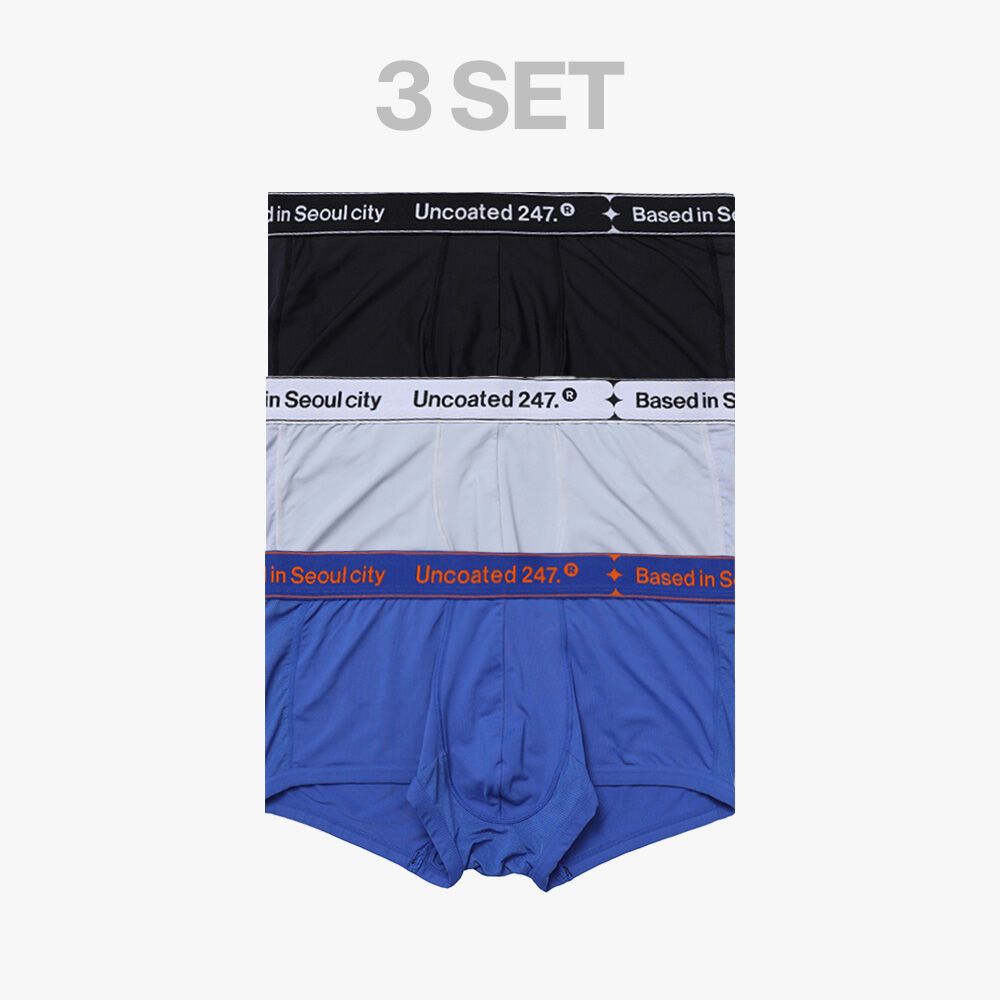 [3PACK] 맨즈 쿨링 드로즈 로우라이즈 프로스티 V2 팬티 세트 - 감도 깊은 취향 셀렉트샵 29CM