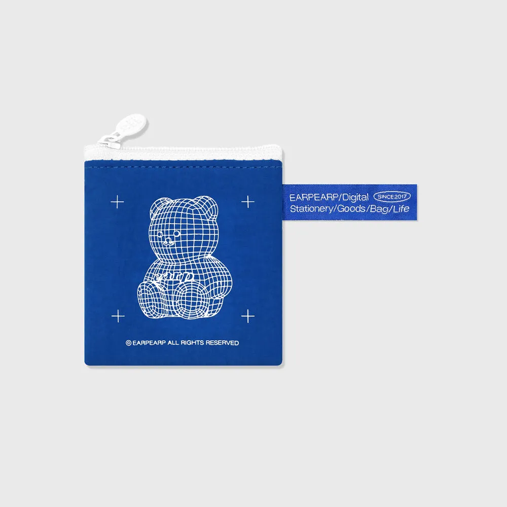 GRID COVY-BLUE(에어팟-파우치) - 감도 깊은 취향 셀렉트샵 29CM