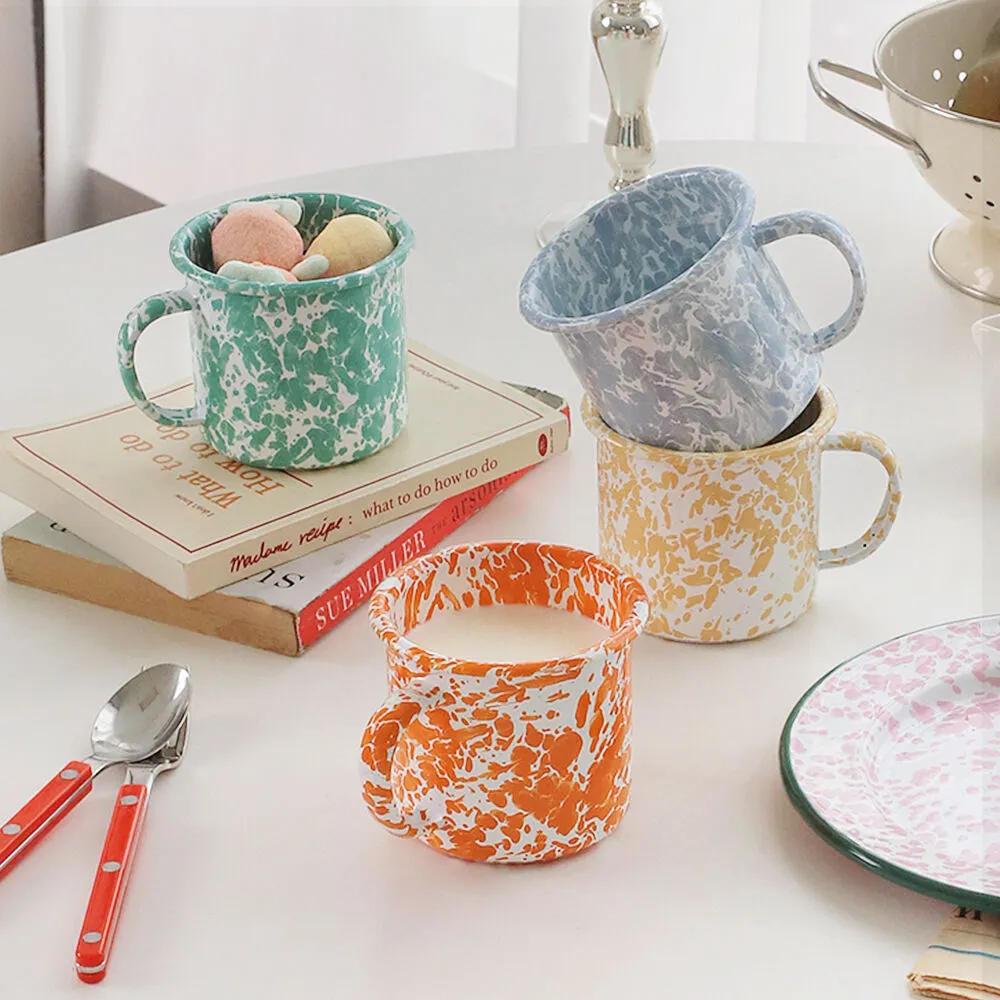 캠퍼 마블 법랑 머그컵 370ml 4color 택1 - 감도 깊은 취향 셀렉트샵 29CM