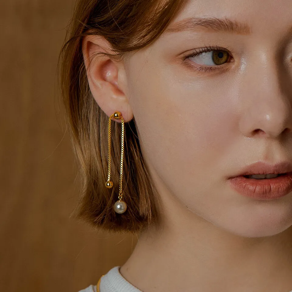 LIL DROP EARRING GOLD - 감도 깊은 취향 셀렉트샵 29CM