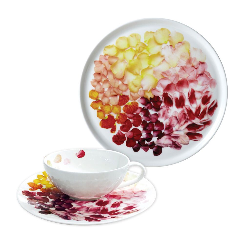 페탈 1인 티타임세트 (8인치접시 1p , 커피 1인조) - 감도 깊은 취향 셀렉트샵 29CM