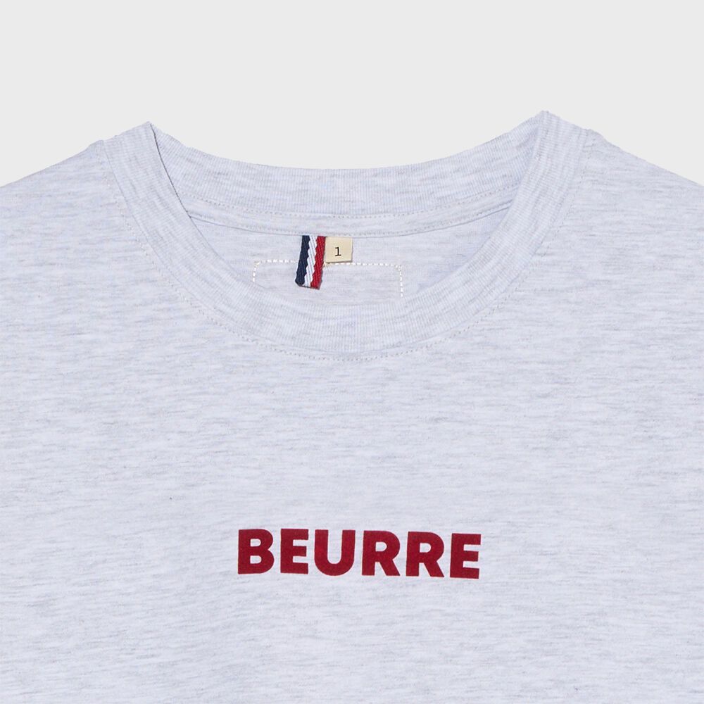 ep.6 BEURRE Mini T-shirts (Cool gray) - 감도 깊은 취향 셀렉트샵 29CM