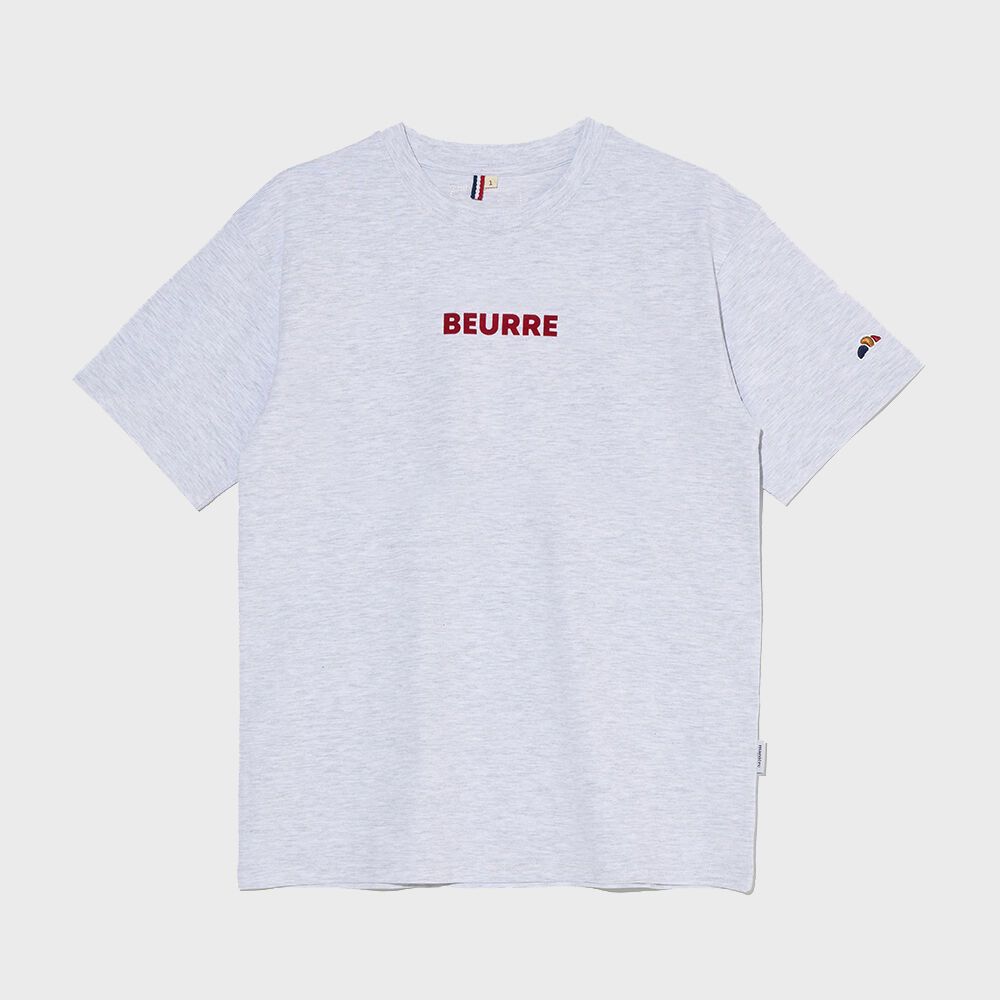 ep.6 BEURRE Mini T-shirts (Cool gray) - 감도 깊은 취향 셀렉트샵 29CM