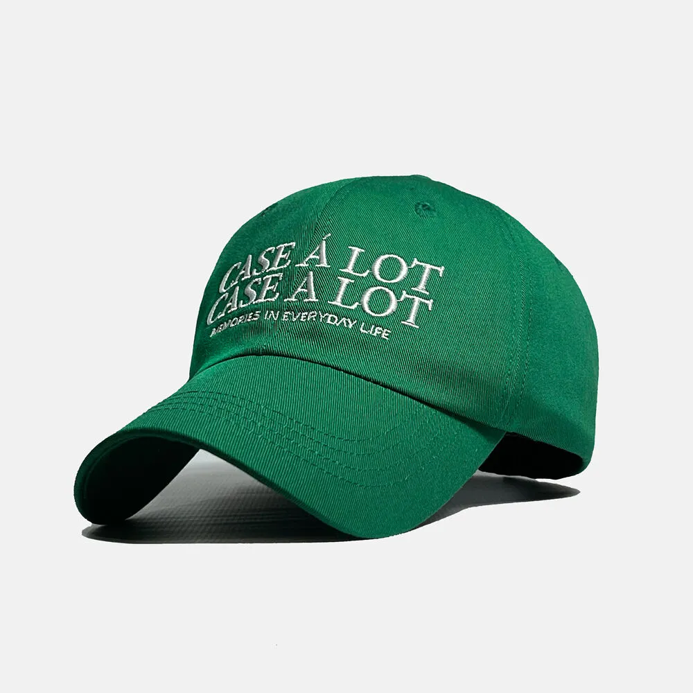 Slogon logo ball cap - Green﻿﻿ - 감도 깊은 취향 셀렉트샵 29CM