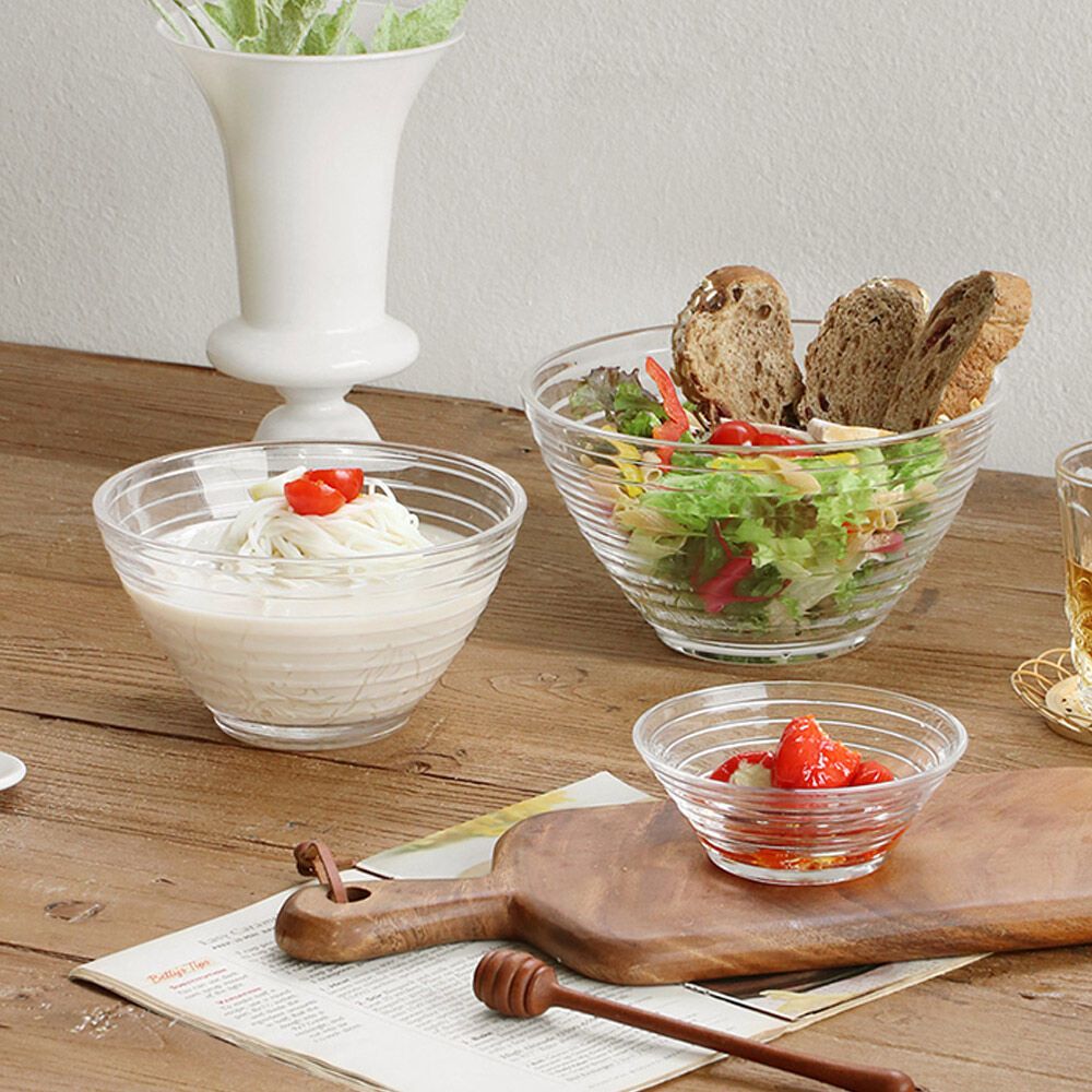 글라스 라인 그릇 (3type) - 감도 깊은 취향 셀렉트샵 29CM