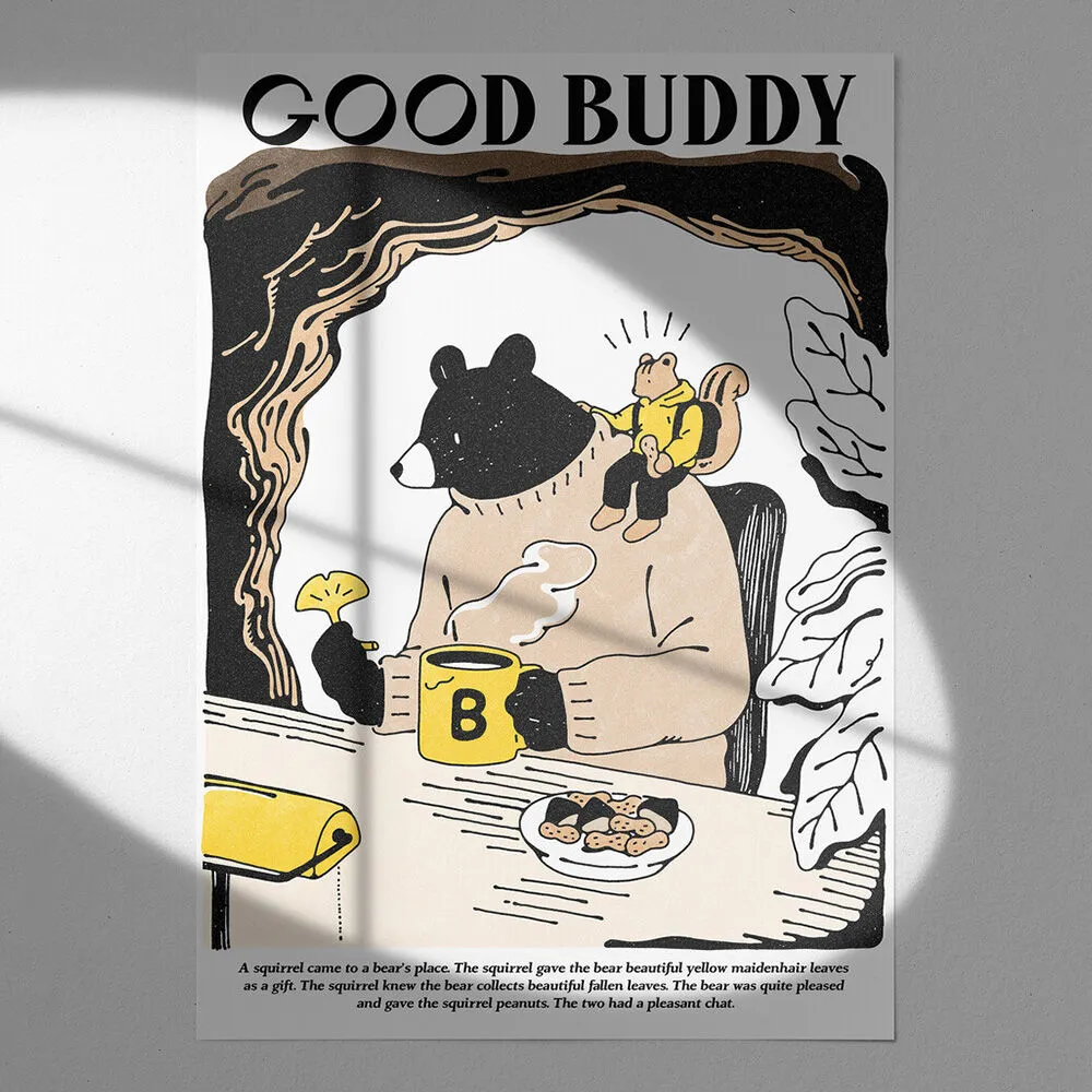 Good buddy 포스터 (A2/A3) - 감도 깊은 취향 셀렉트샵 29CM