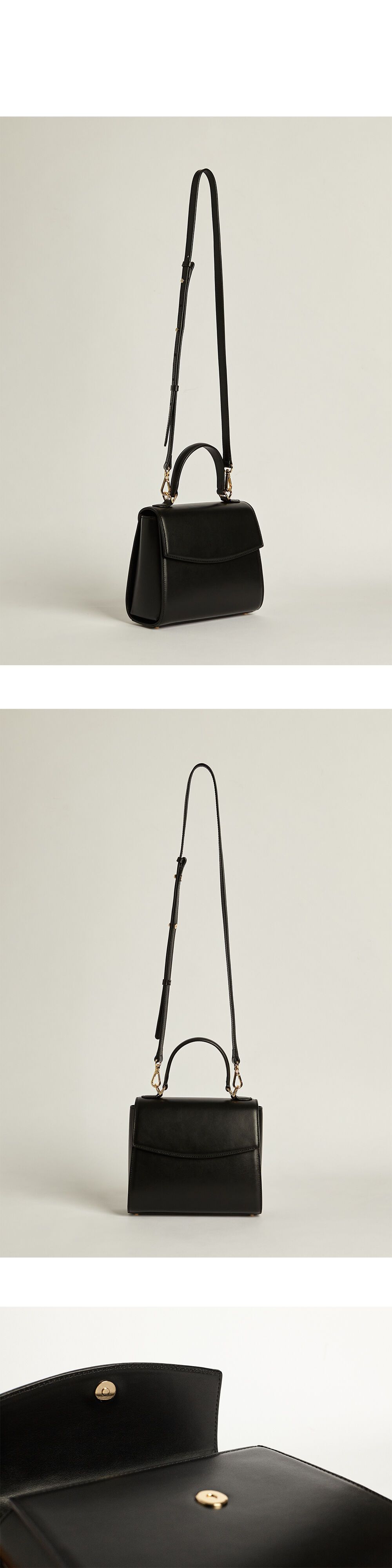 ROMUN CLASSIC BAG _ BLACK - 감도 깊은 취향 셀렉트샵 29CM