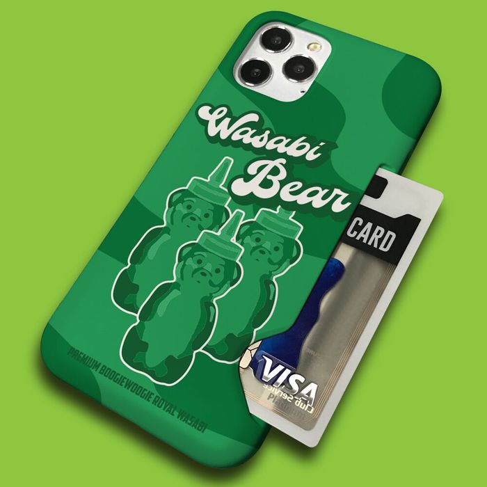 슬림카드 케이스 - 와사비 베어(Wasabi Bear) - 감도 깊은 취향 셀렉트샵 29CM