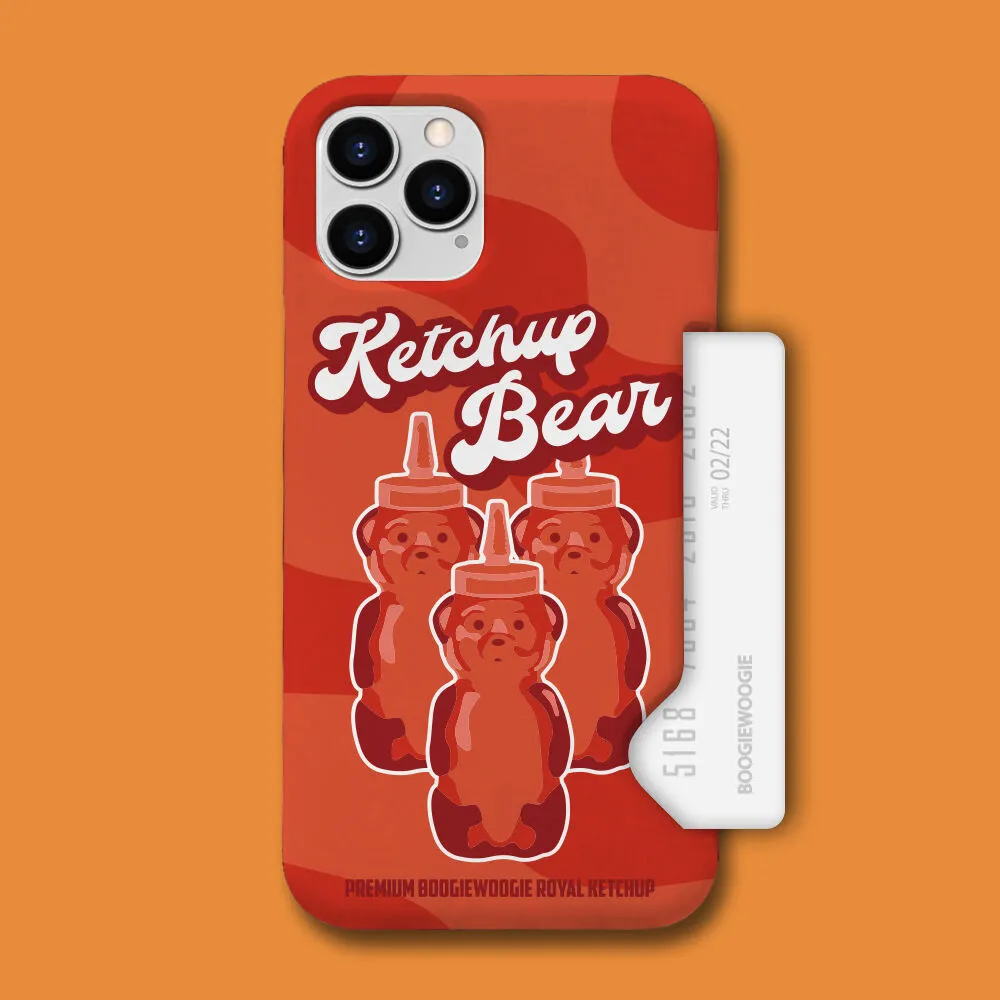 슬림카드 케이스 - 케첩 베어(Ketchup Bear) - 감도 깊은 취향 셀렉트샵 29CM