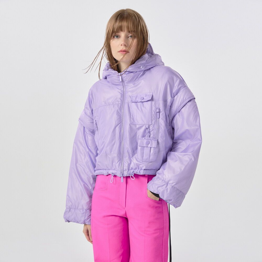 Two-Way Goose Short Jumper Lilac WBAFPD001VI - 감도 깊은 취향 셀렉트샵 29CM