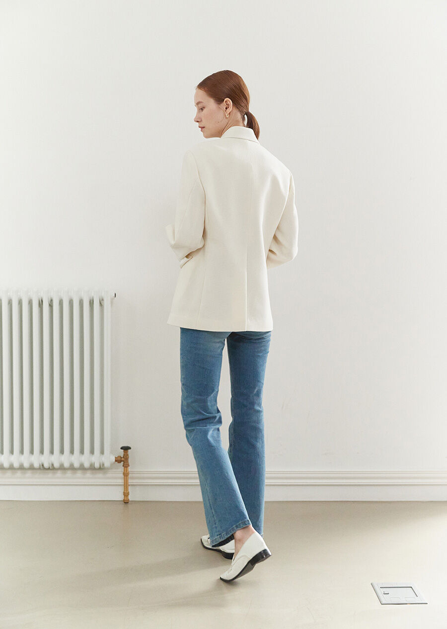 BOLD SLEEVE DART JACKET(sand ivory) - 감도 깊은 취향 셀렉트샵 29CM