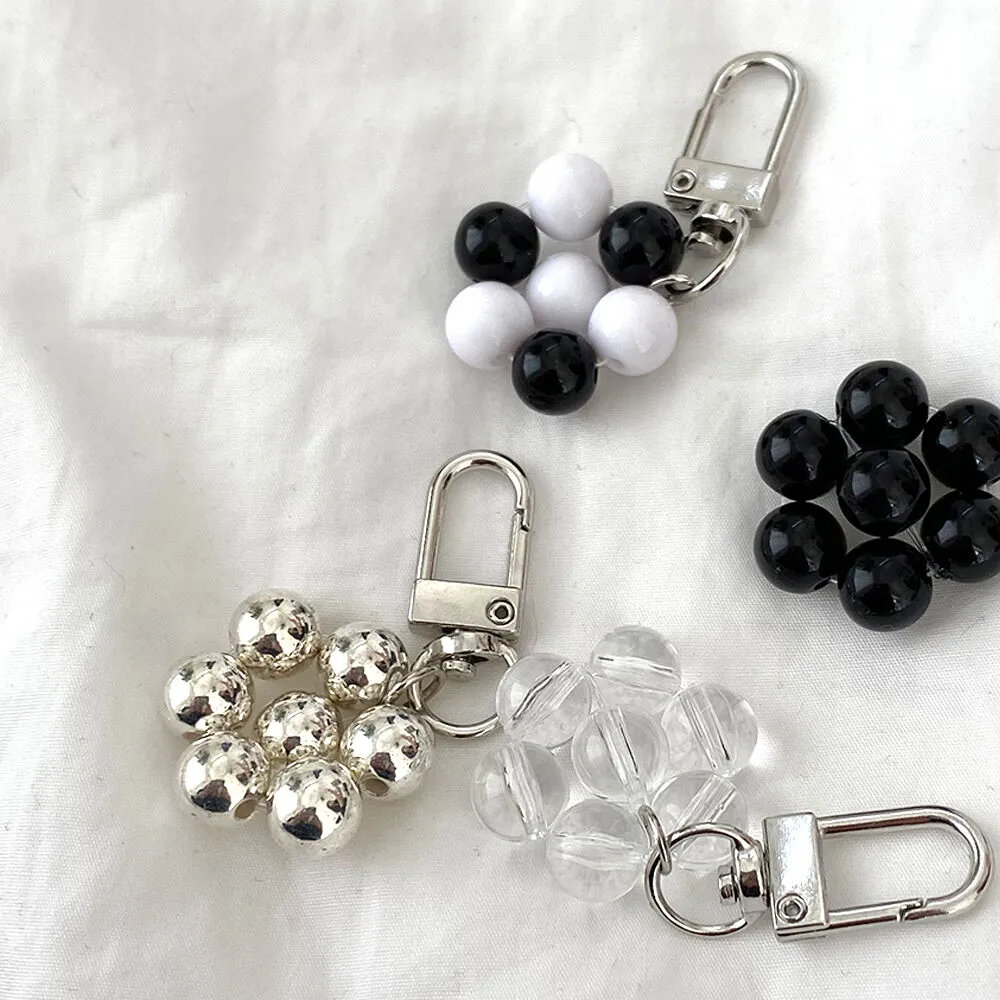 MINI BUBBLE FLOWER key ring 'BLACK' - 감도 깊은 취향 셀렉트샵 29CM