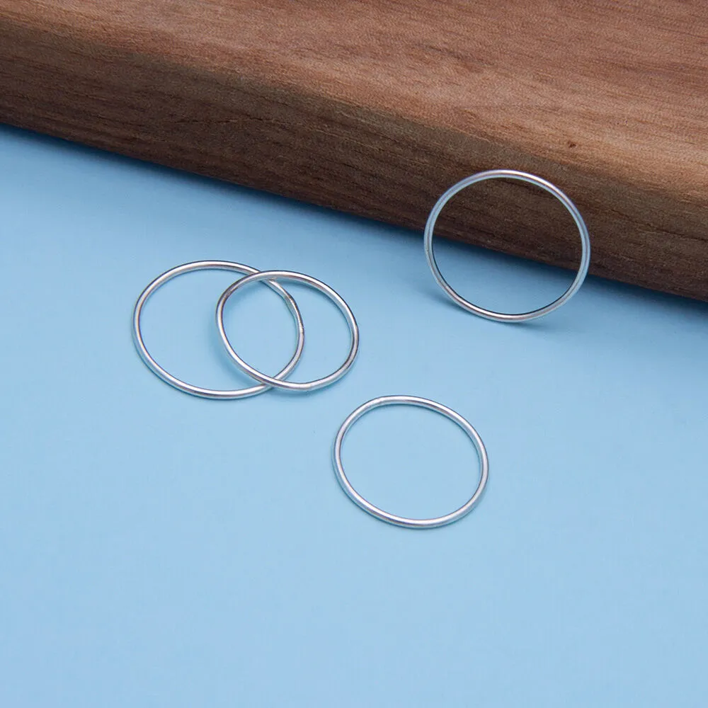 Essential Silver925 Rings 4set - 감도 깊은 취향 셀렉트샵 29CM