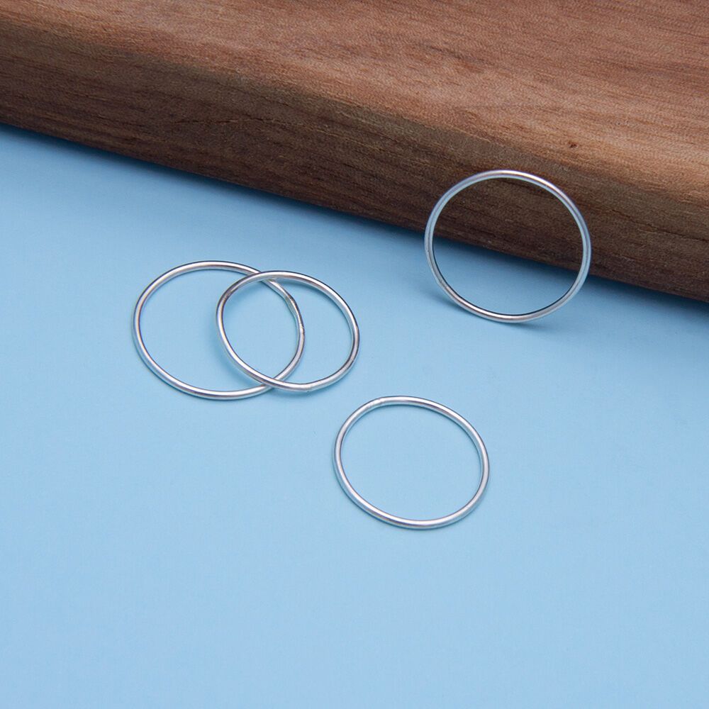 Essential Silver925 Rings 4set - 감도 깊은 취향 셀렉트샵 29CM