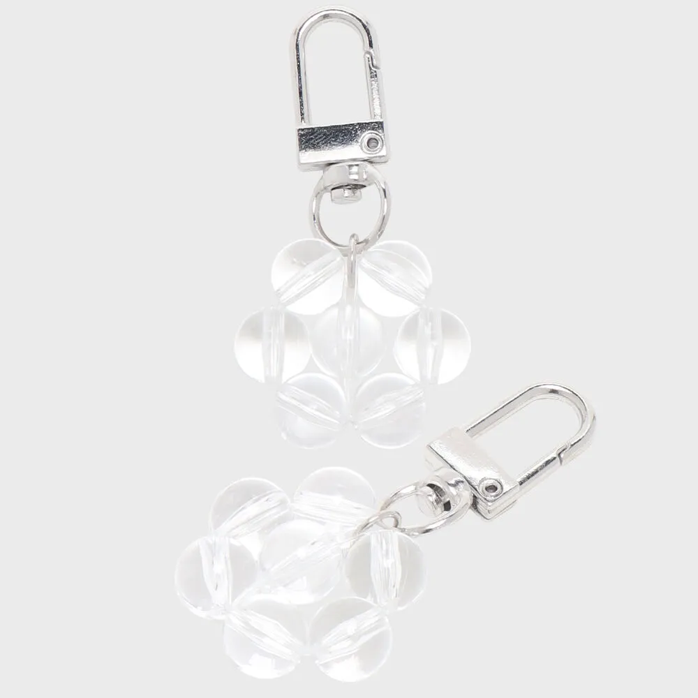 MINI BUBBLE FLOWER key ring 'CLEAR' - 감도 깊은 취향 셀렉트샵 29CM