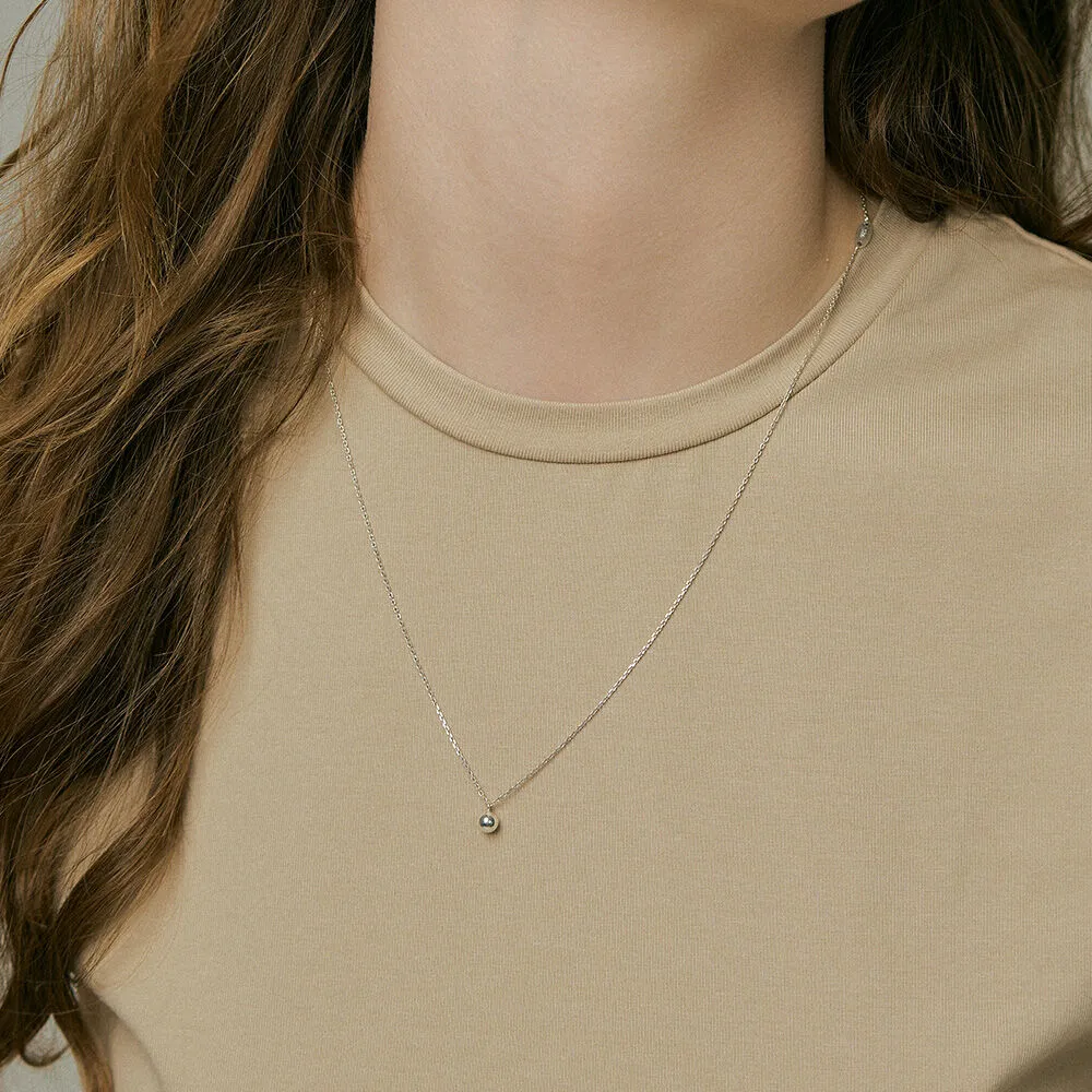 Mini ball n Star Silver925 Necklace - 감도 깊은 취향 셀렉트샵 29CM