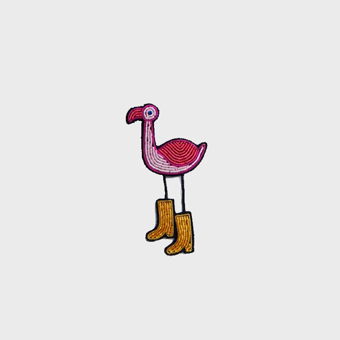 [MACON&LESQUOY] Guardian Flamingo Brooch 플라밍고 브로치 - 감도 깊은 취향 셀렉트샵 29CM