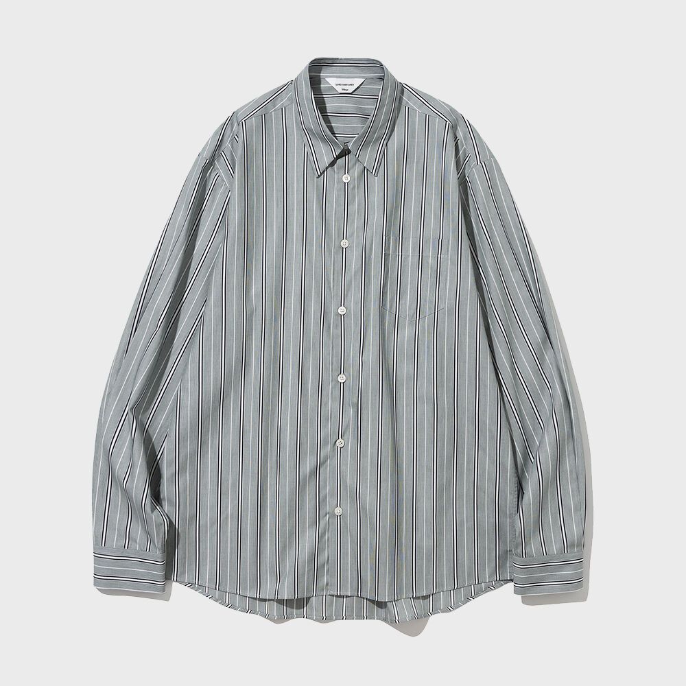 22fw stripe shirts white/green - 감도 깊은 취향 셀렉트샵 29CM