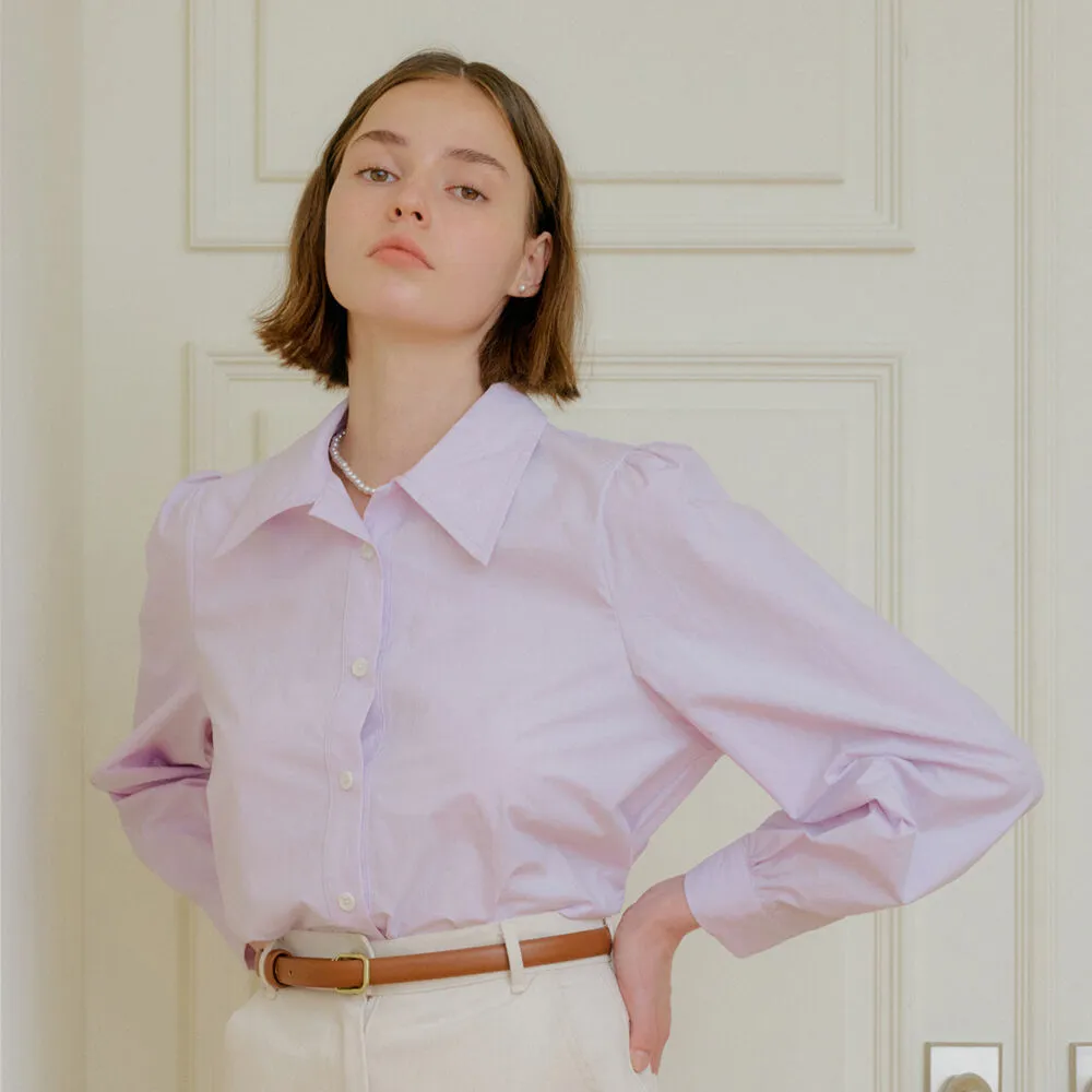 STILL COTTON SHIRT_LIGHT PURPLE - 감도 깊은 취향 셀렉트샵 29CM
