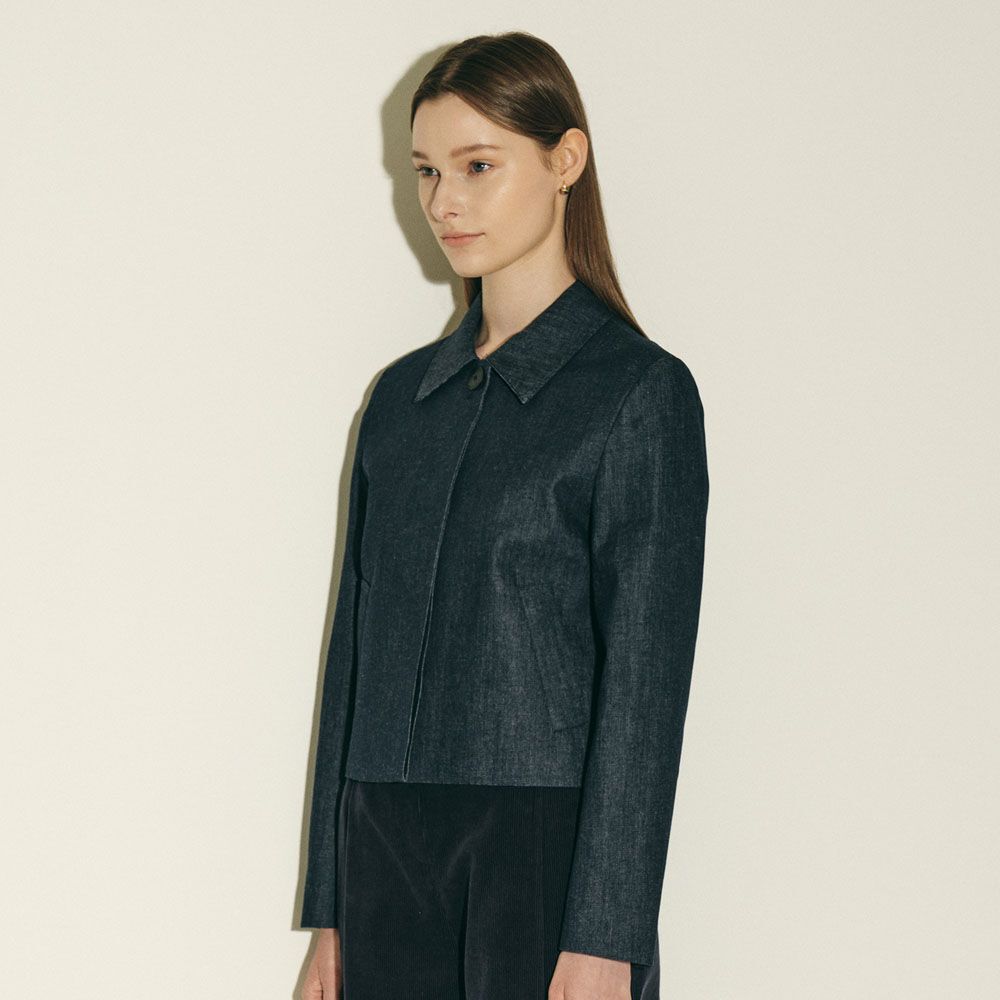 denim single crop jacket - 감도 깊은 취향 셀렉트샵 29CM