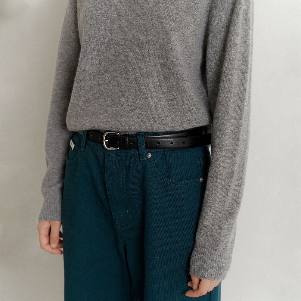 A BASIC LEATHER BELT [3colors] - 감도 깊은 취향 셀렉트샵 29CM