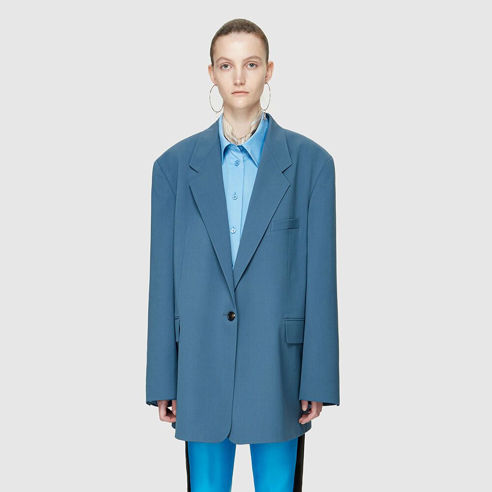 22FW LOOSE FIT BLAZER - GREYSH BLUE - 감도 깊은 취향 셀렉트샵 29CM