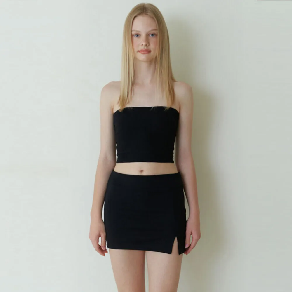 simple tube top - black - 감도 깊은 취향 셀렉트샵 29CM