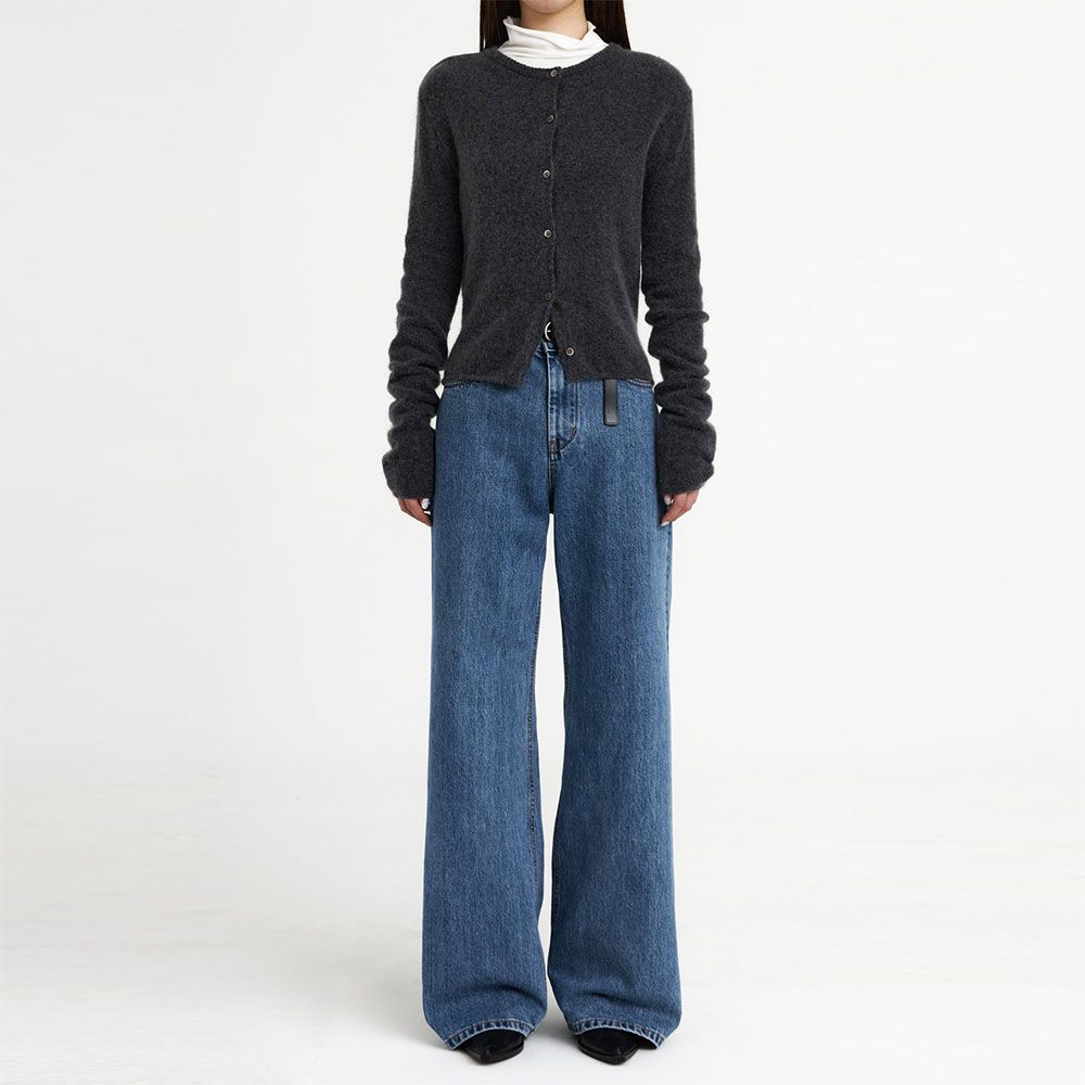 22FW Mohair-Blend Cardigan Charcoal Grey - 감도 깊은 취향 셀렉트샵 29CM