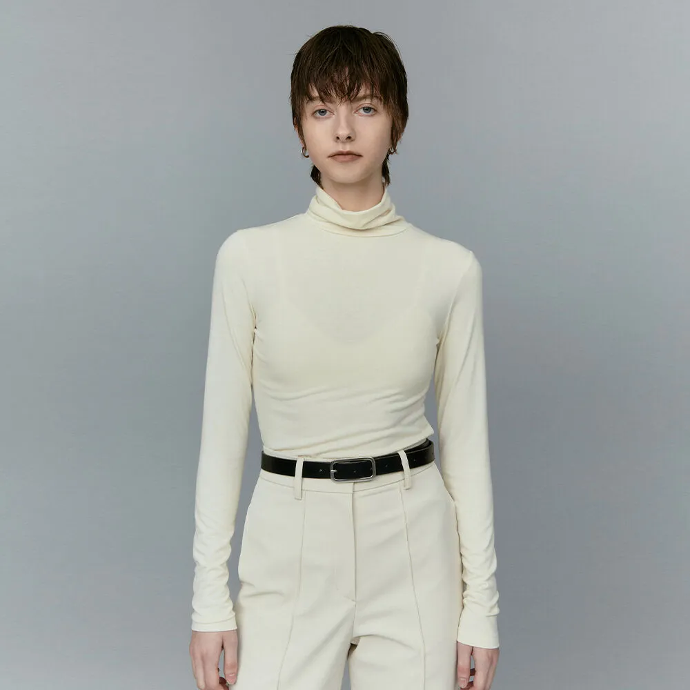 BASIC TURTLE NECK TOP (IVORY) - 감도 깊은 취향 셀렉트샵 29CM