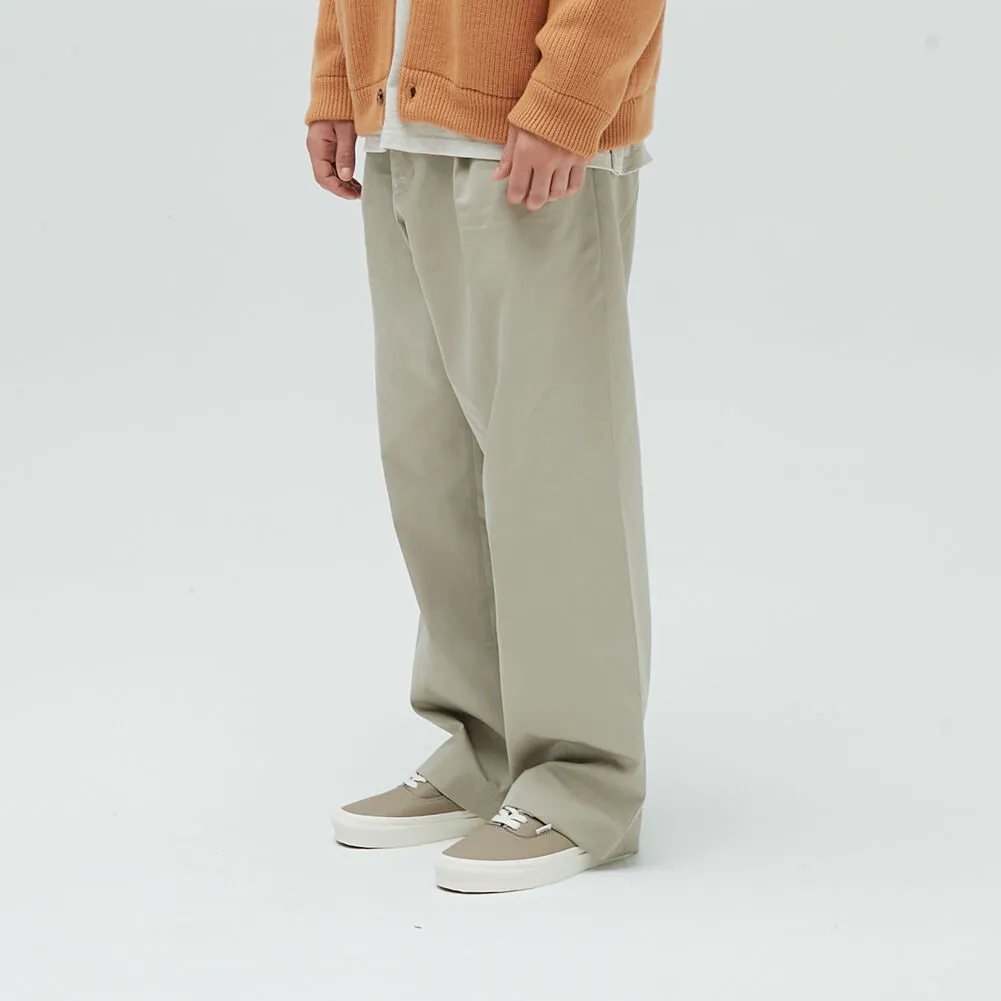 Heights Cotton Wide Loose Pants Olive Beige - 감도 깊은 취향 셀렉트샵 29CM